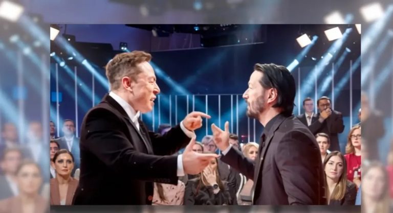 Il presunto confrontro tra Keanu Reeves ed Elon Musk sull'intelligenza ...